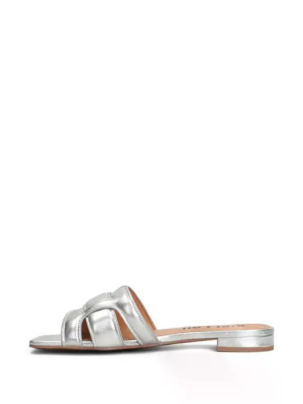 BIBI LOU Holly -tone Interwoven Strap Flat Sandals