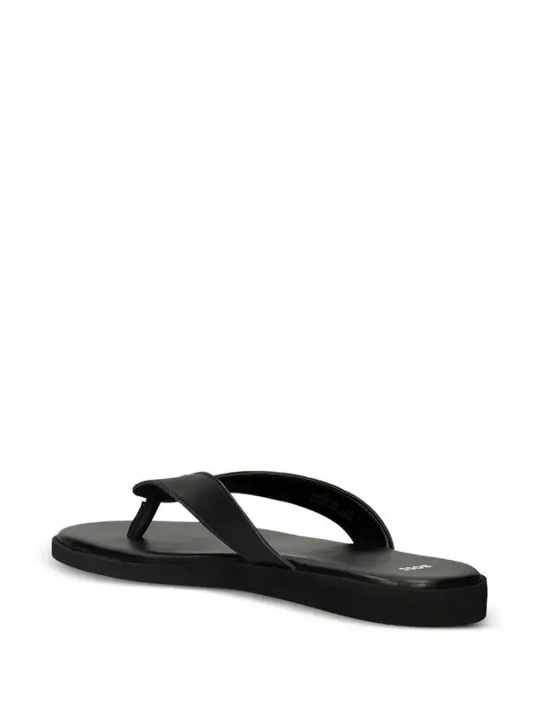 BOSS Embossed Logo Thong Sandals