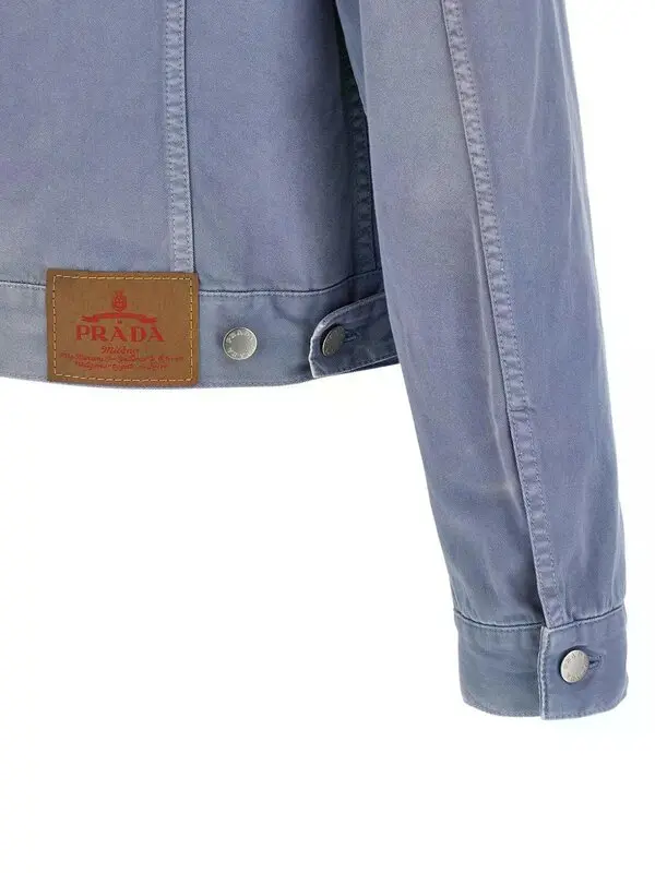 Prada Garment-dyed Cotton Jacket