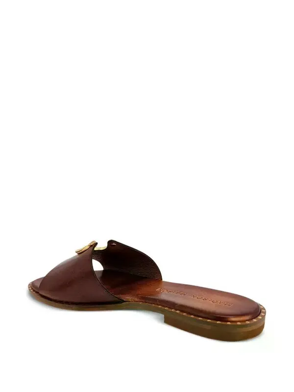 MADISON MAISON Buckle-detail Flat Sandals