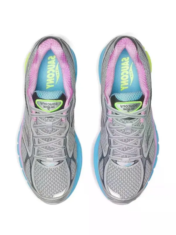 Saucony Progrid Guide 7 Lace-up Sneakers - Grey
