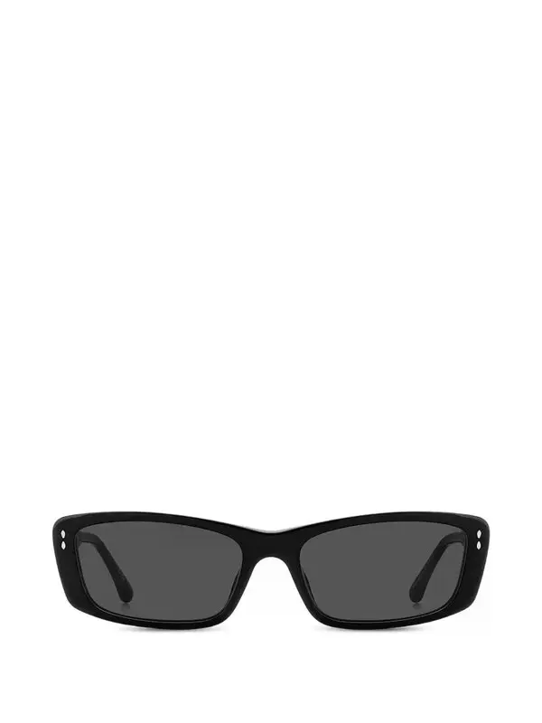 Isabel Marant Rectangle Frame Sunglasses - Black