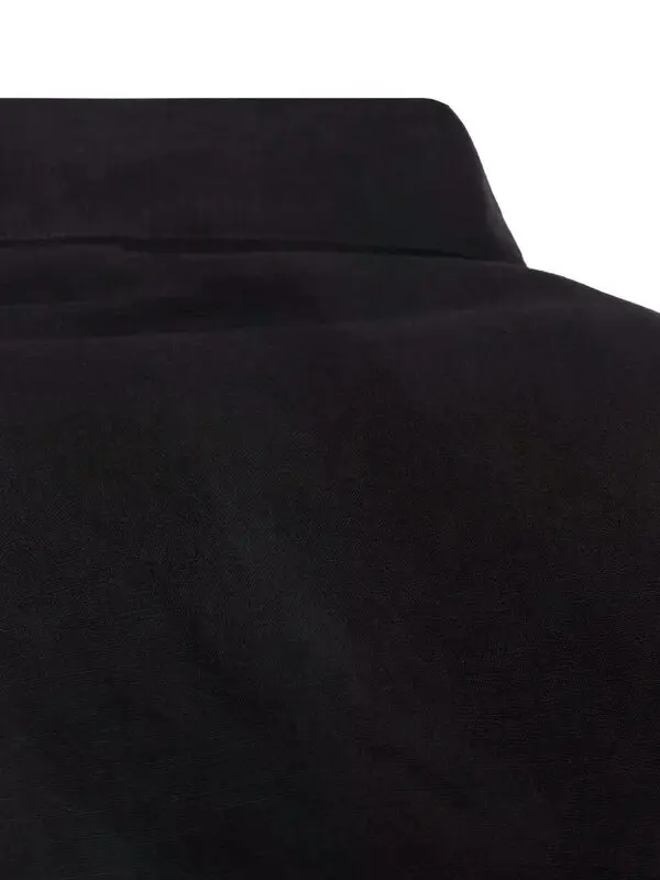 UMIT BENAN Band-collar Chest-pocket Shirt