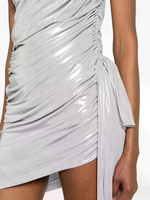 Norma Kamali Diana Ruched-finish Mini Dress