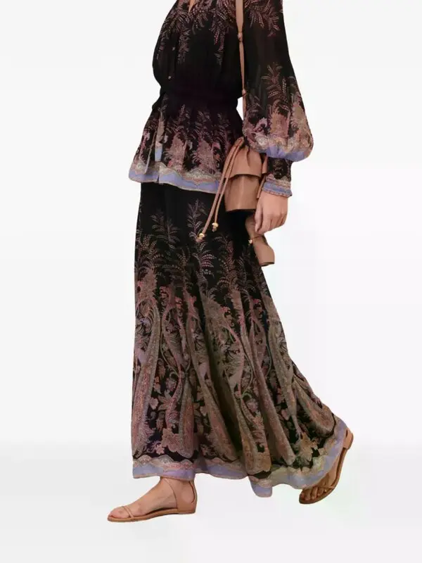 Zimmermann Alchemy Paisley-print Trousers