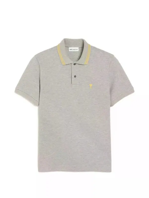 AMI Paris De Coeur Short-sleeves Polo Shirt