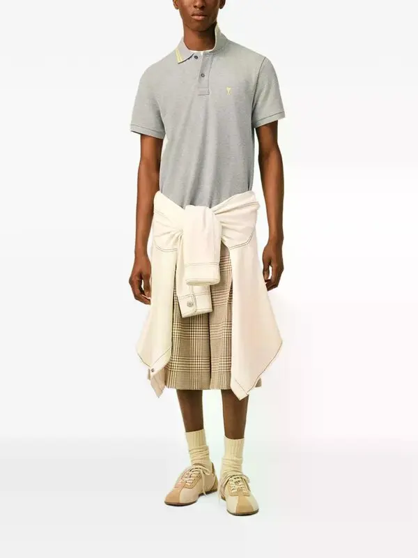 AMI Paris De Coeur Short-sleeves Polo Shirt