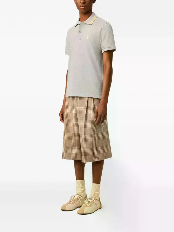 AMI Paris De Coeur Short-sleeves Polo Shirt