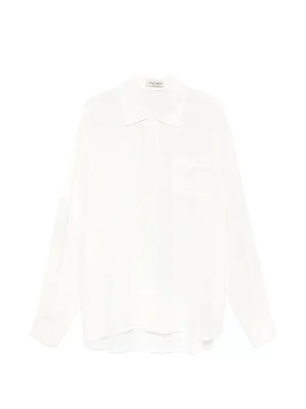 ROLD SKOV Textured Long-sleeve Shirt