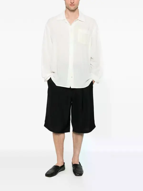 ROLD SKOV Textured Long-sleeve Shirt