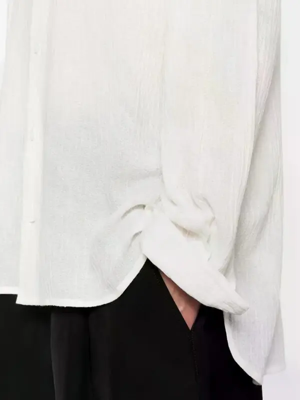 ROLD SKOV Textured Long-sleeve Shirt
