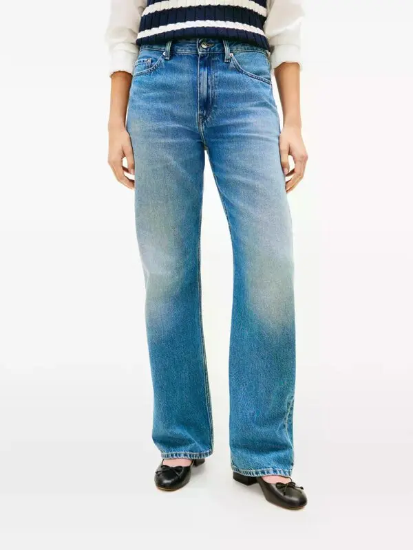 Tommy Hilfiger Mid-rise Straight-leg Denim Jeans