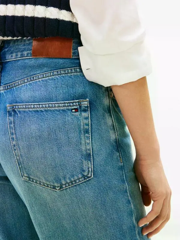 Tommy Hilfiger Mid-rise Straight-leg Denim Jeans