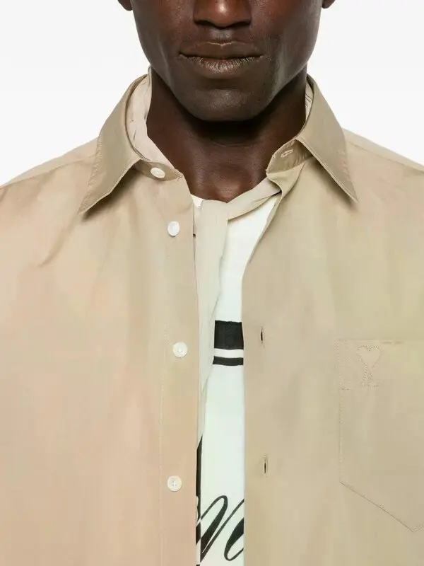 AMI Paris De Coeur Chest-pocket Shirt