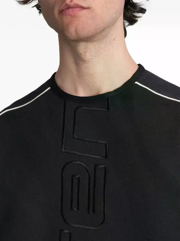 Fear Of God Logo-embossed Relaxed Fit Sweater - Black