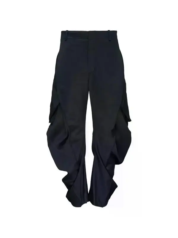 JIYONGKIM Draped Cargo Pants