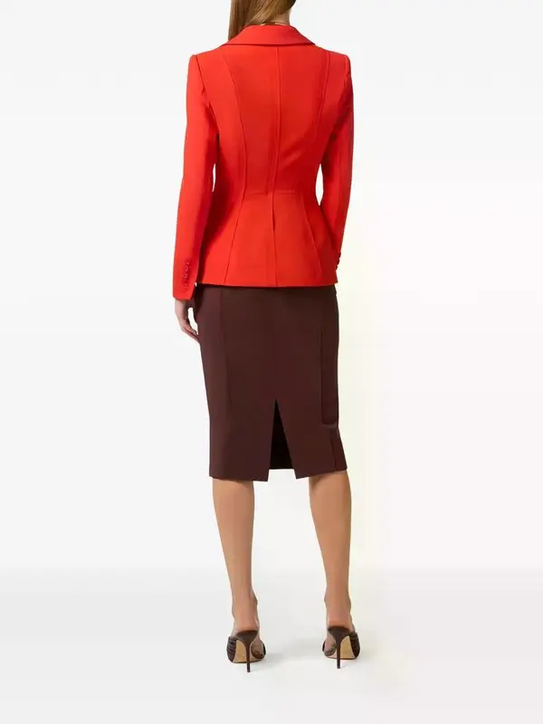 Elisabetta Franchi Raw-edge Bustier-line Jacket
