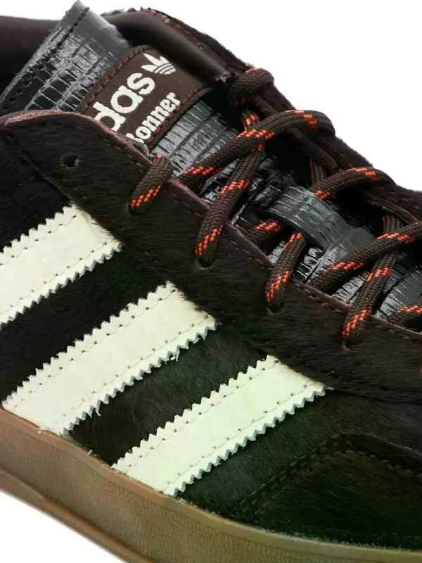 Adidas X Wales Bonner Gazelle Indoor Pony-hair Sneakers