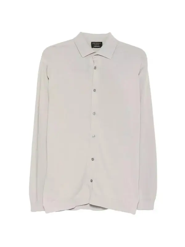DELL'OGLIO Long-sleeves Shirt - Grey