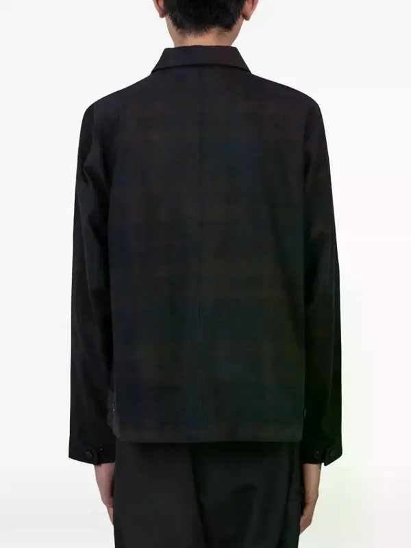 ANOTHER ASPECT Check Zip Jacket