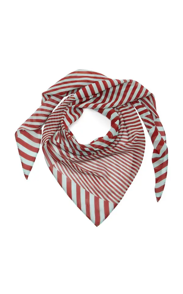 DE LA VALI Exclusive La Isla Striped Headscarf - Multi