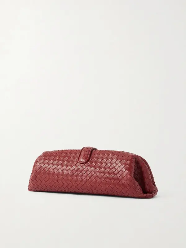 Bottega Veneta Lauren 1979 Intrecciato Leather Clutch