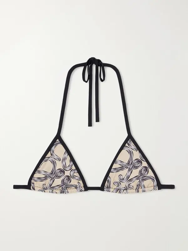 Loewe Anagram Logo Bikini Top