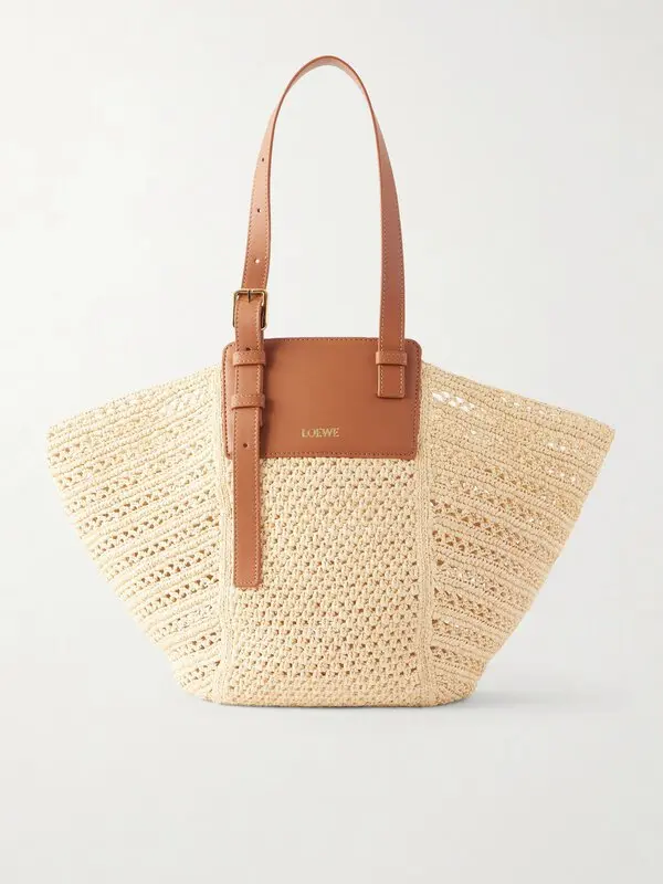 Loewe Hammock Cabas Raffia Tote - Neutrals
