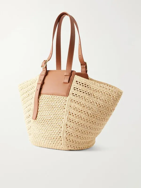 Loewe Hammock Cabas Raffia Tote - Neutrals