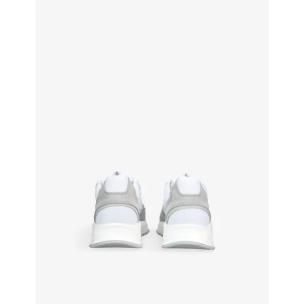 CLEENS Onesixthy Runner Suede And Mesh Trainers - White/oth