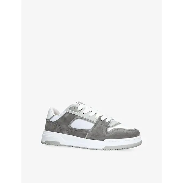 CLEENS Suede And Mesh Trainers - Grey/light