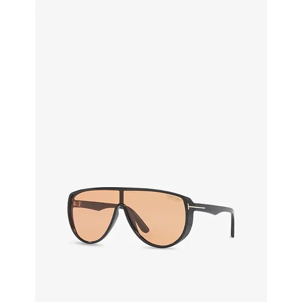 TOM FORD Ft1182 Achilles Pilot-frame Acetate Sunglasses