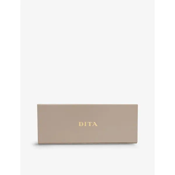 Dita Square Frame Metal Sunglasses