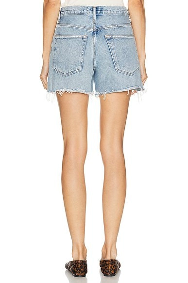 AGOLDE Nye Relaxed Denim Shorts - Post