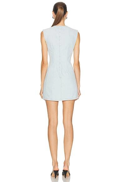 AGOLDE Barton Denim Mini Dress - Select