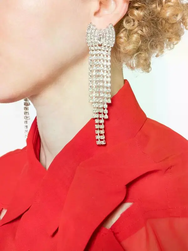 Magda Butrym Crystal Chandelier Earrings