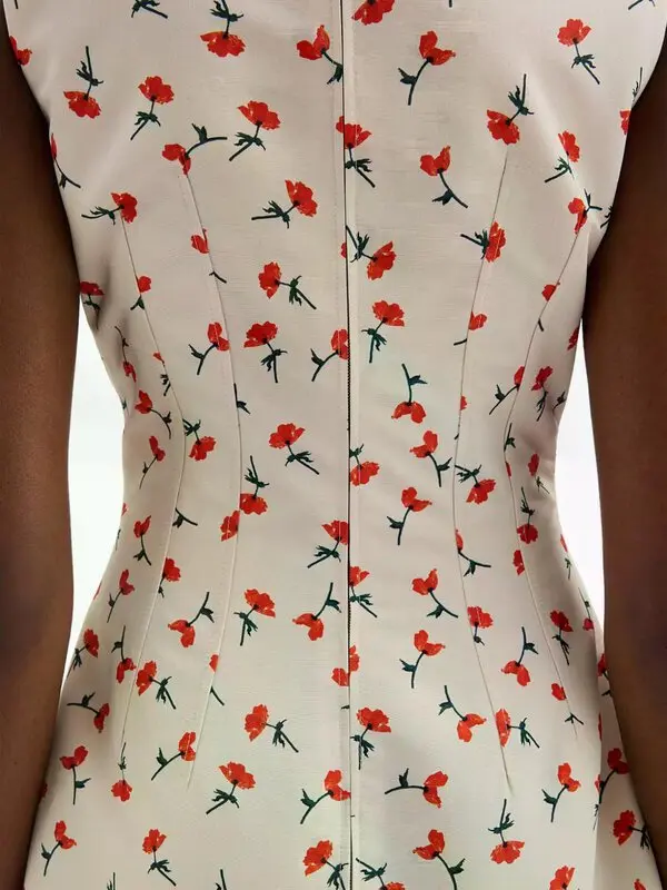JIL SANDER Printed Midi Dress