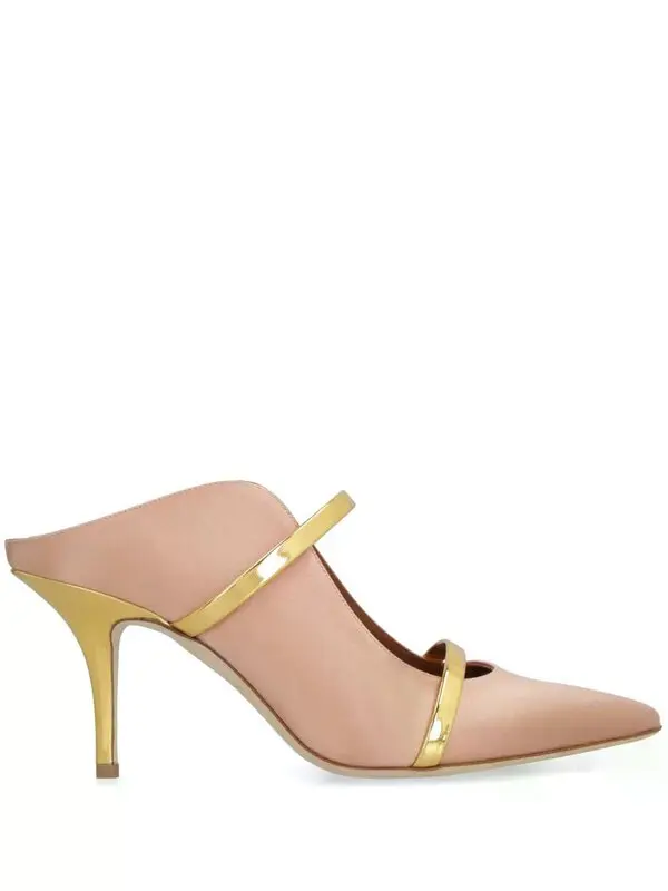 MALONE SOULIERS 70mm Maureen Mules - Neutrals