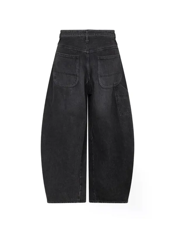 Sacai Belted Wide Leg Jeans