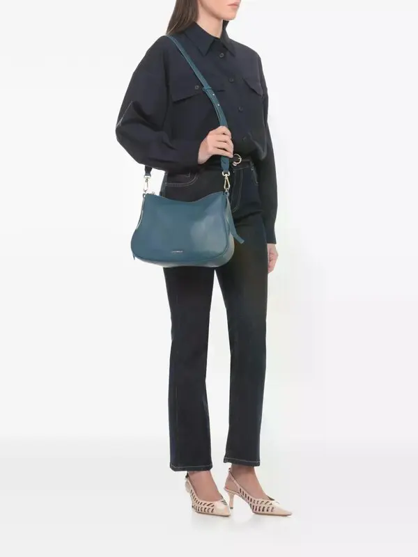 COCCINELLE Nory Grained Leather Shoulder Bag