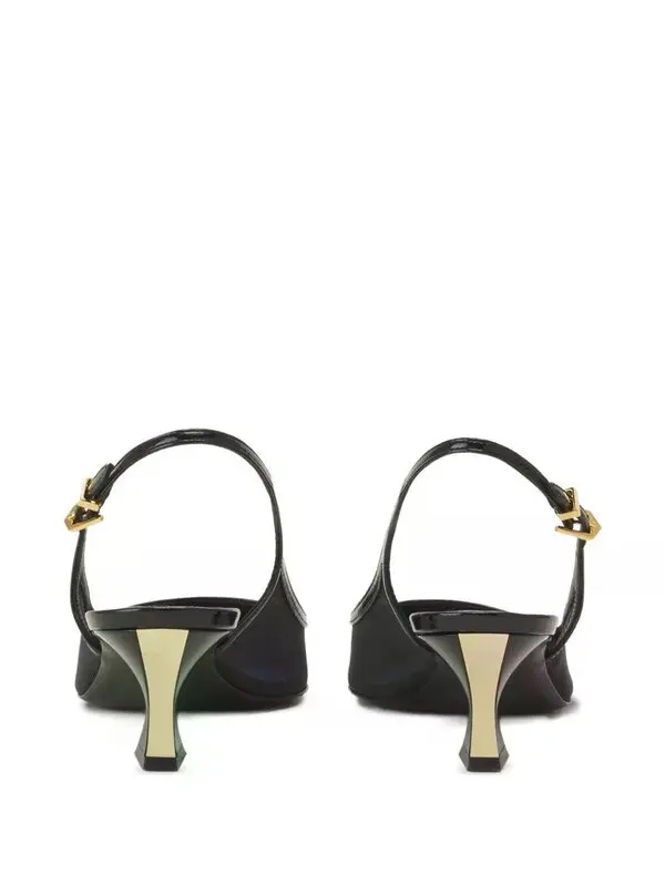 LANVIN Point-toe Slingback Pumps