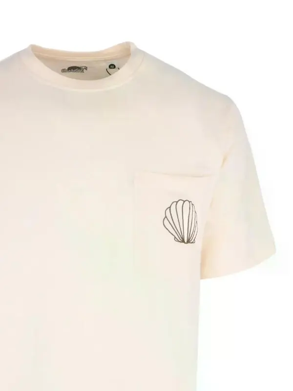 BOARDIES Ilfracombe Shell-embroidered T-shirt