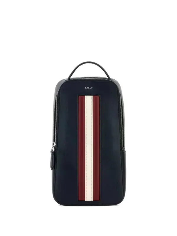 Bally Mythos Stripe-detail Shoulder Bag - Blue