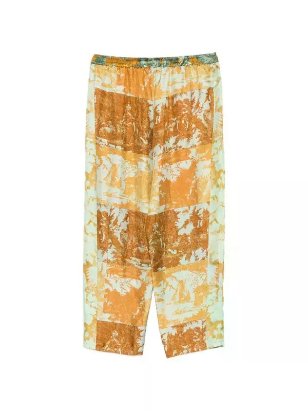PIERRE-LOUIS MASCIA Toile De Jouy-print Trousers