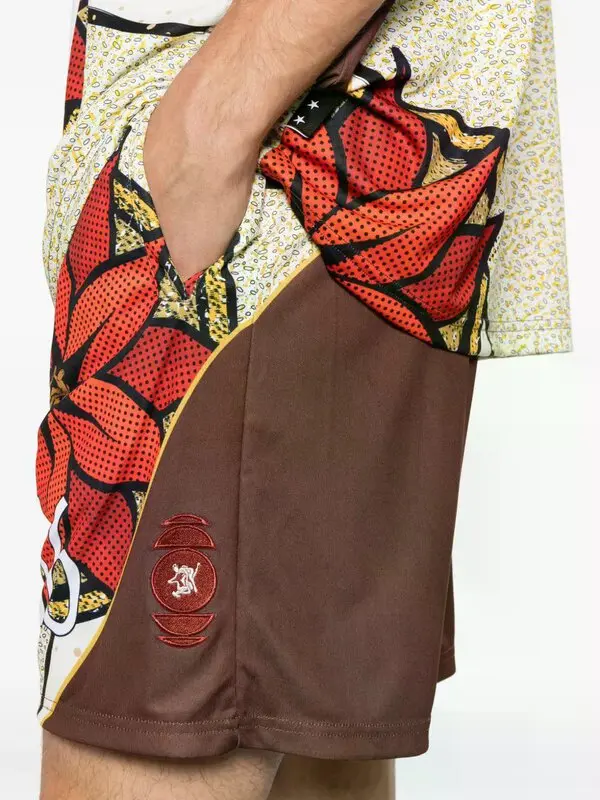 PANTOFOLA D'ORO Graphic Print Shorts