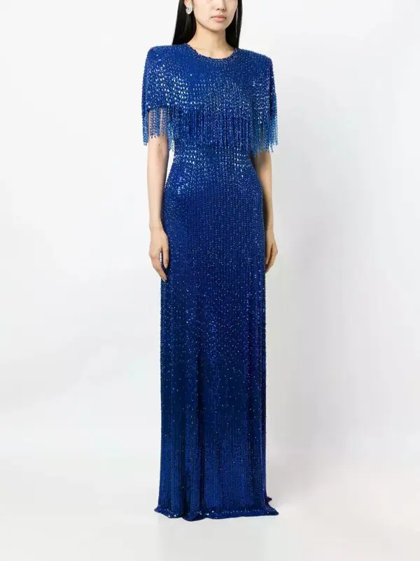 Jenny Packham Embellished Gown