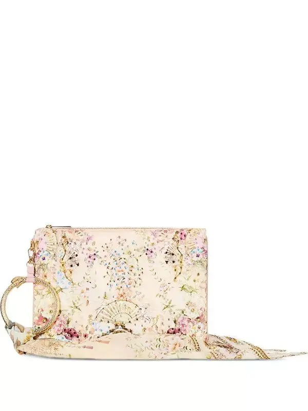 Camilla Crystal-embellished Clutch