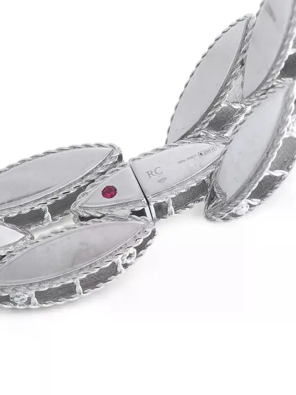 Roberto Coin 18k White Gold Diamond Choker Necklace