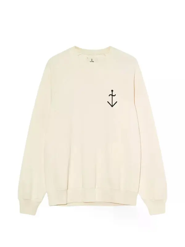 LA PAZ Graphic Print Crewneck Sweatshirt
