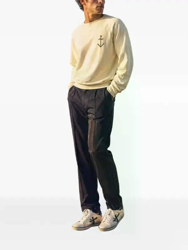 LA PAZ Graphic Print Crewneck Sweatshirt